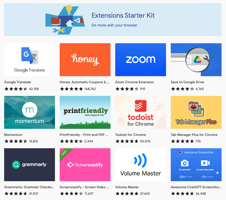 Screencastify Among Google ‘Extensions Starter Kit’ List | Screencastify